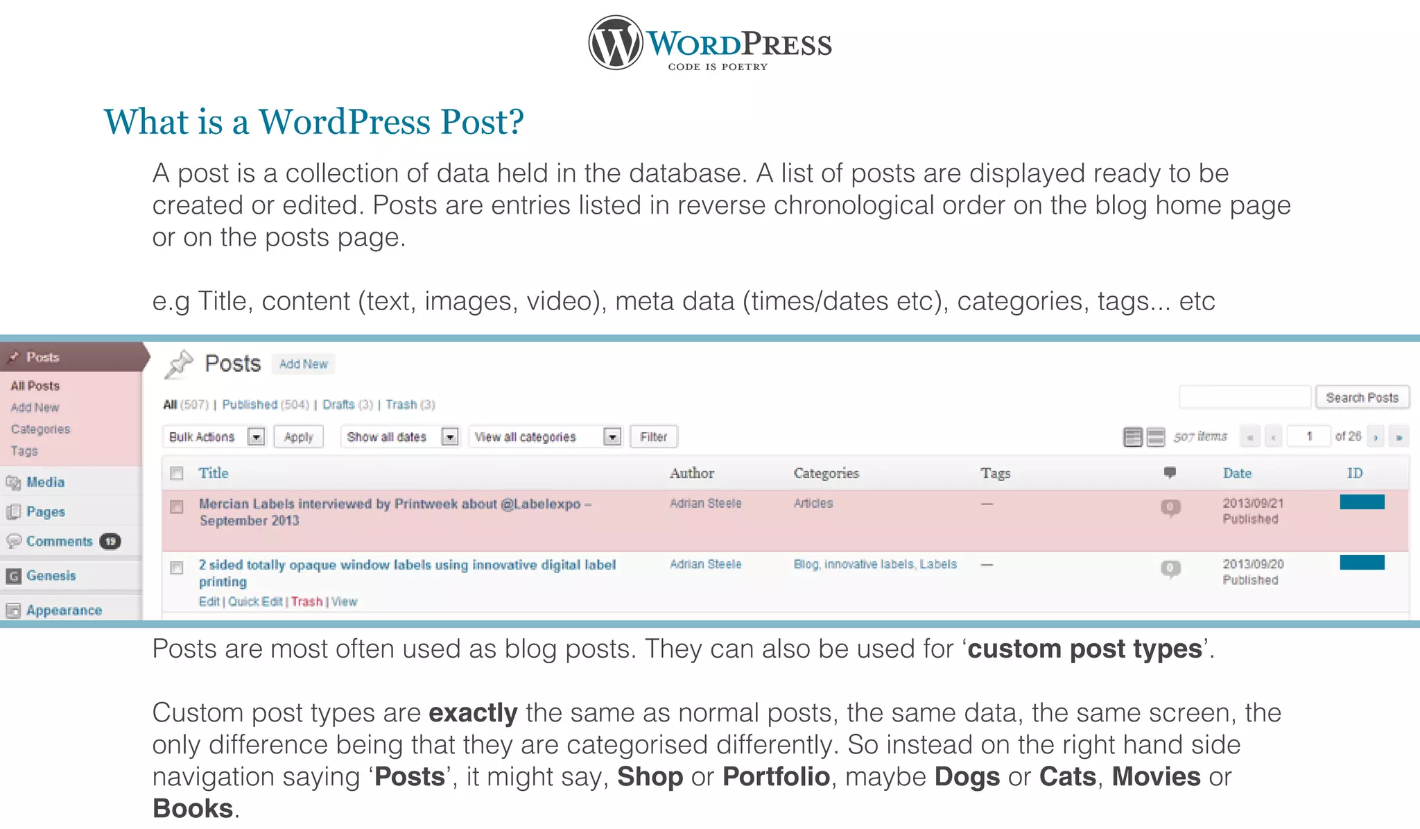 Wordpress 101 - The Basics by Jack Davenport | PDF | Web Development | Internet