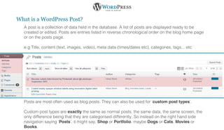 Wordpress 101 - The Basics by Jack Davenport | PDF | Web Development ...