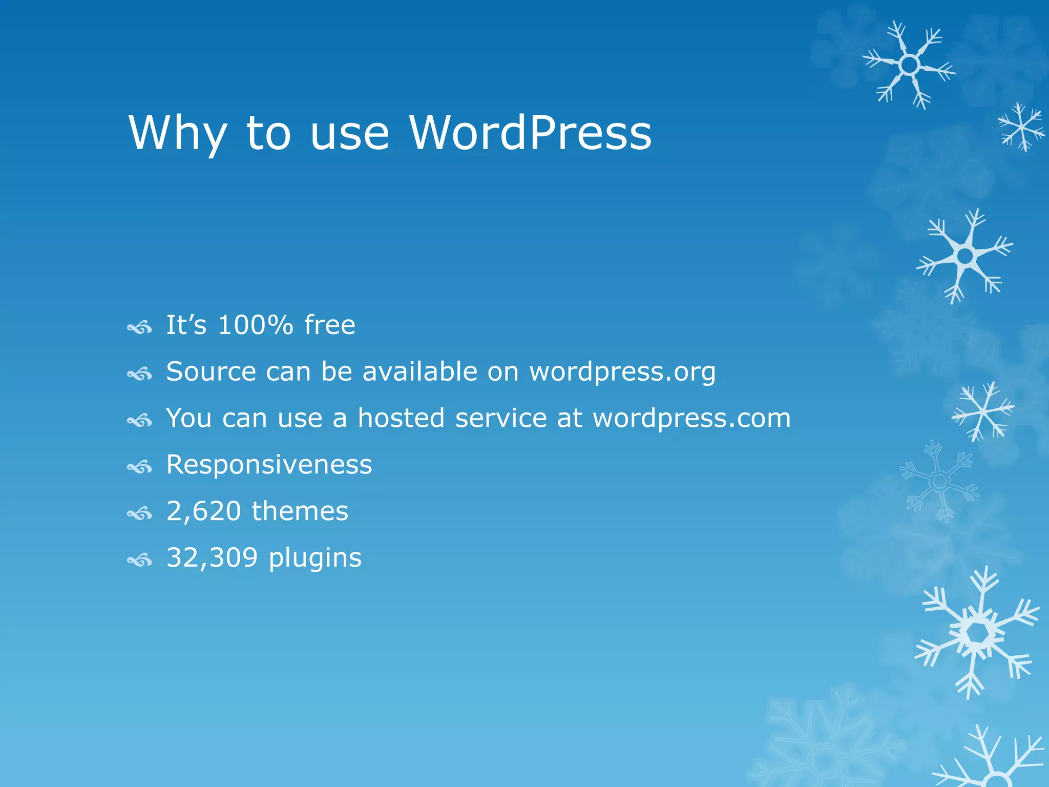 Basics of Wordpress | PPT