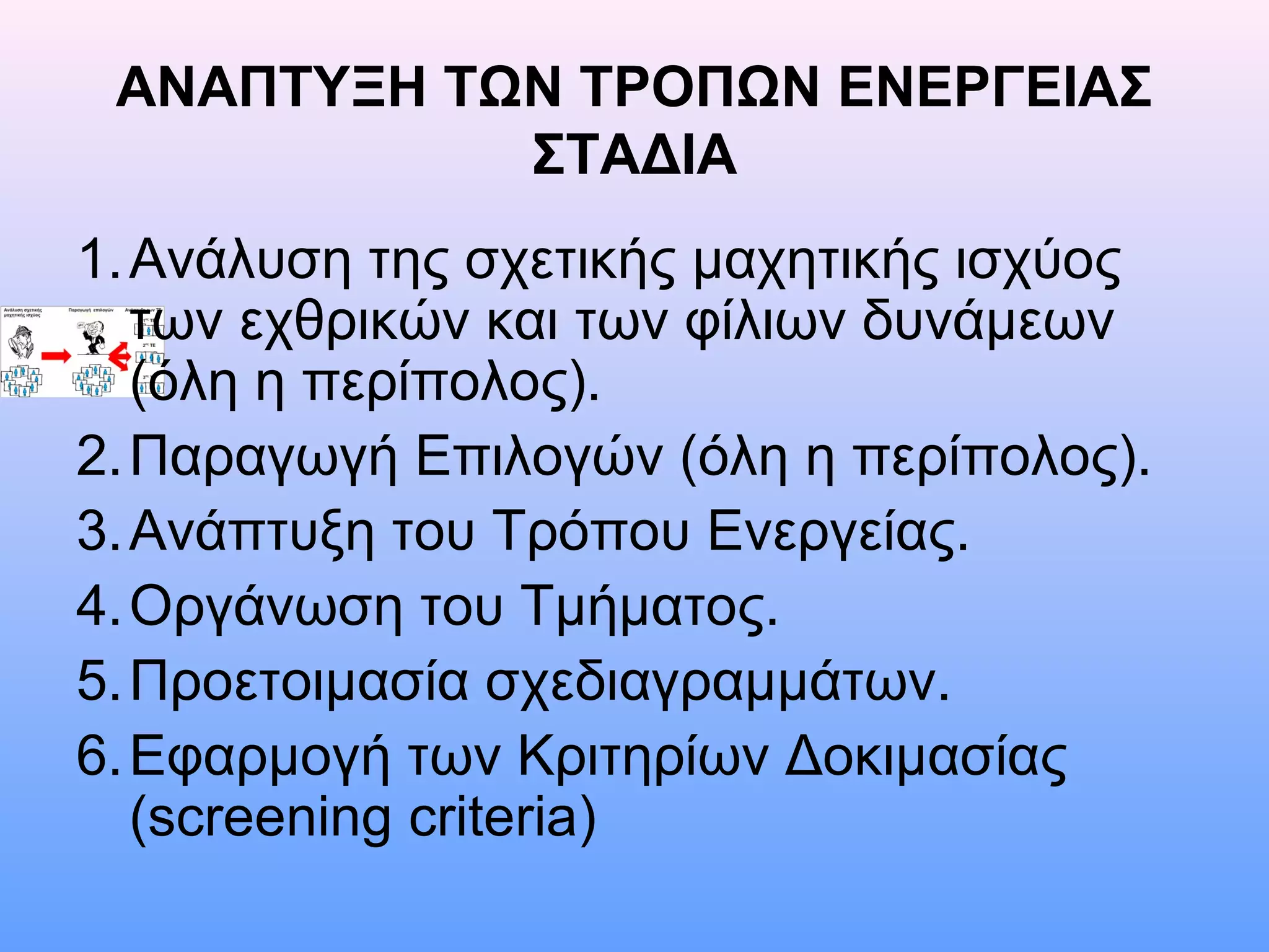 Ληψη Αποφασης (ΛΗΑΠ) Military Decision Making Process (MDMP) | PPT