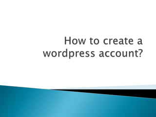 Wordpress | PPT