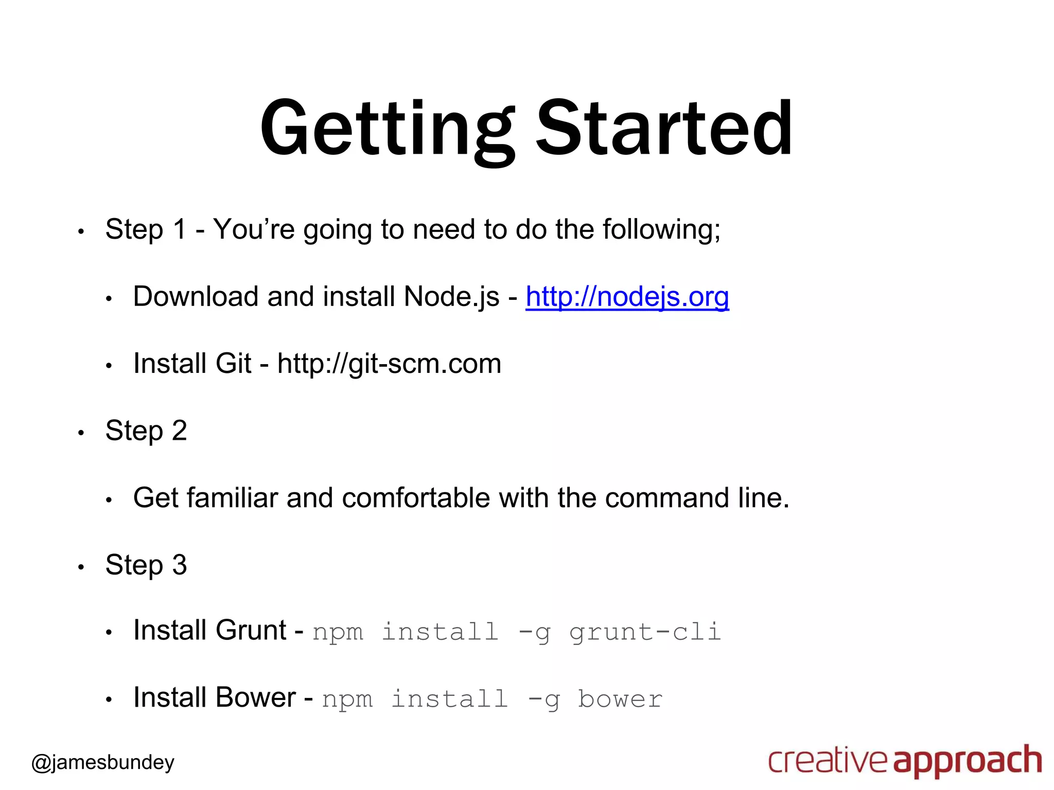 Introduction to using Grunt & Bower with WordPress theme development ...