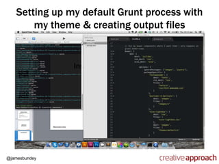 Introduction to using Grunt & Bower with WordPress theme development | PPT