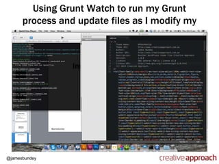 Introduction to using Grunt & Bower with WordPress theme development | PPT