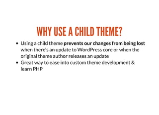 WordPress Child Themes | PDF