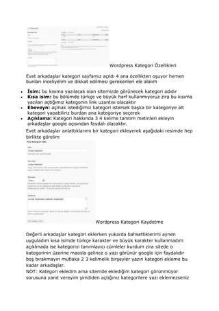 Wordpress dersleri | PDF