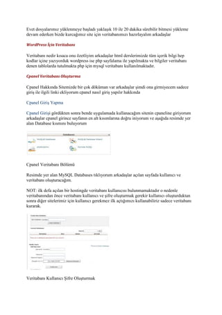 Wordpress dersleri | PDF