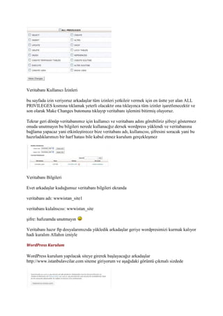 Wordpress dersleri | PDF