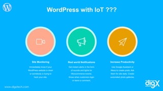 WordPress and IoT | PPTX