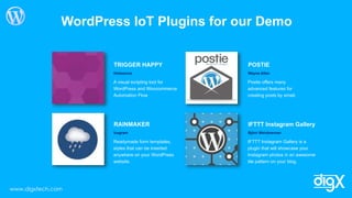WordPress and IoT | PPTX