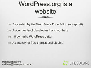 WordPress.com vs WordPress.org - How to Choose Your Host | PPT