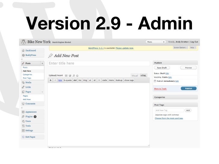 WordPress - Open Source Overview Presentation