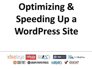 Wordpress optimization | PPT
