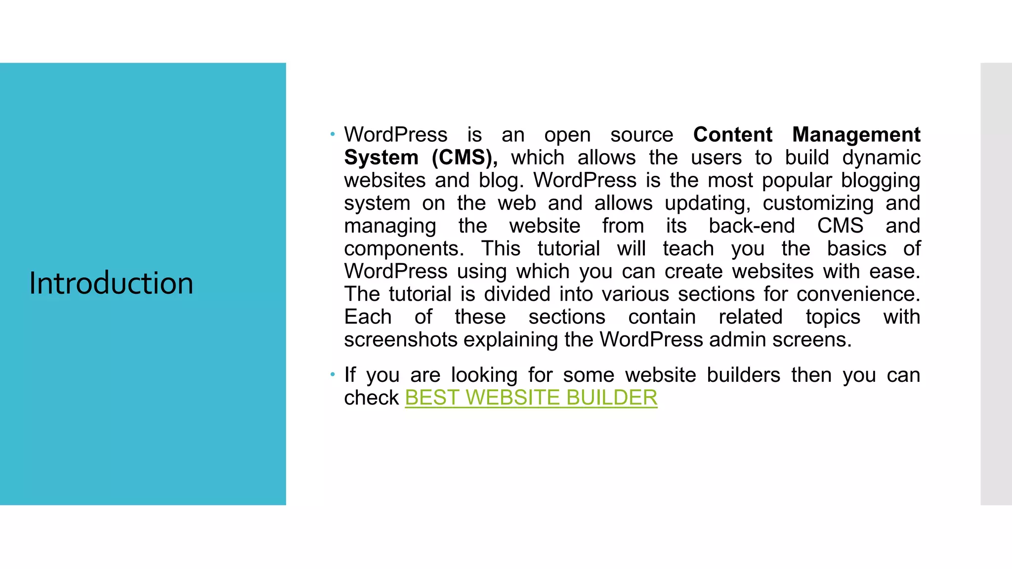 Word press 01 | PPT