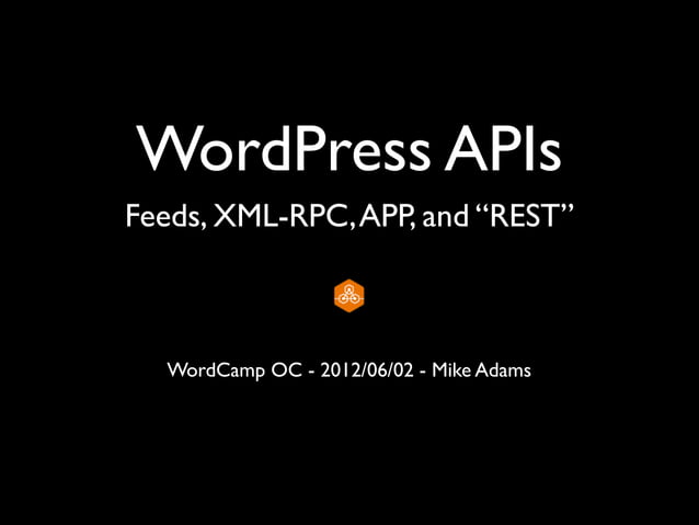 WordPress APIs