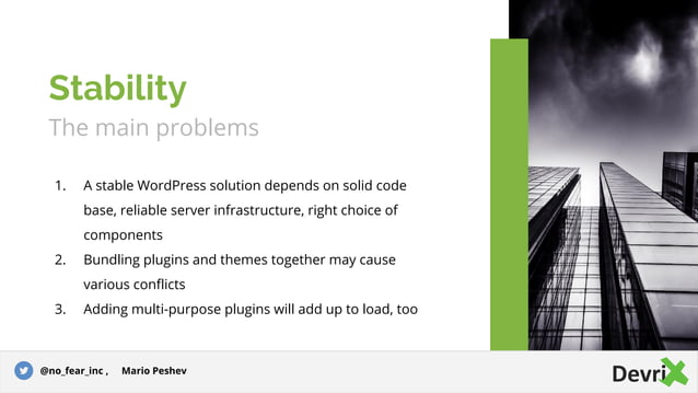 WordPress Architecture for Tech-Savvy Managers | PPT