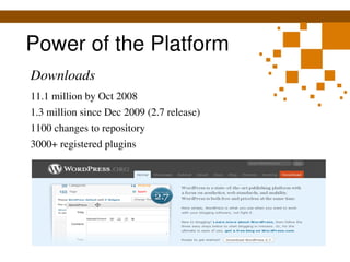 Wordpress as a CMS | ODP | Web Development | Internet