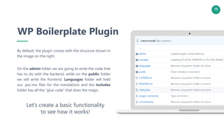 Wordpress as a framework | PPT