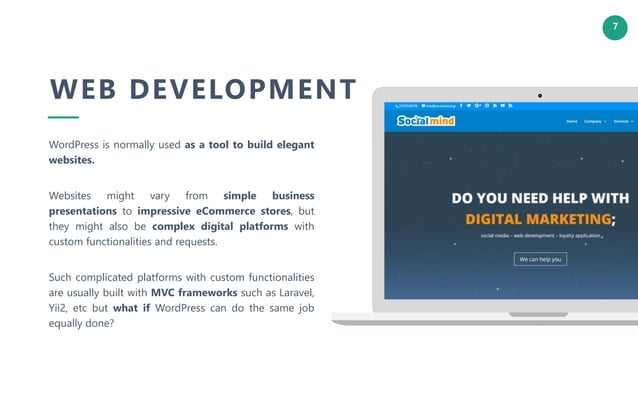 Wordpress as a framework | PPT