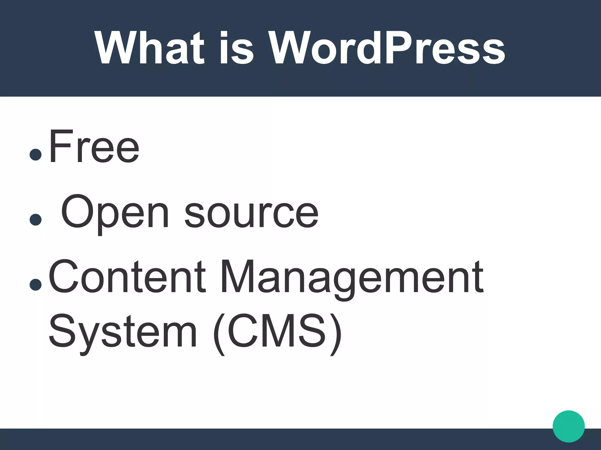 A Beginners Guide to WordPress by Lee Ndegwa | PPT