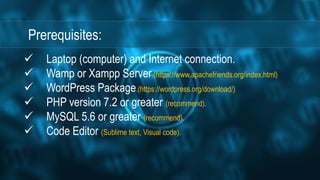 WordPress for Beginner | PPTX