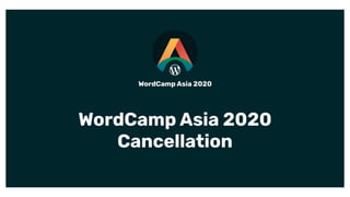 WordPress Beirut Meetup - April 2023 | WordCamp Asia 2023 | PPT