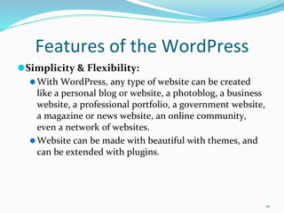 Word press by sanjit | PPT