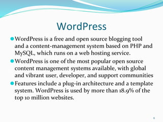 Word press by sanjit | PPT