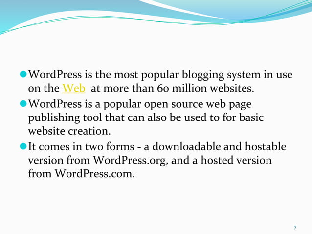 Word press by sanjit | PPT