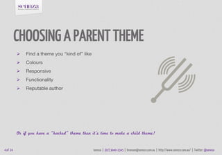 WordPress Child Themes | PDF | Web Development | Internet