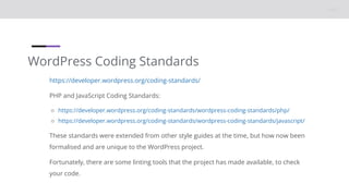 WordPress Coding Standards | PPT