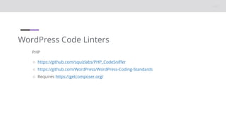 WordPress Coding Standards | PPT