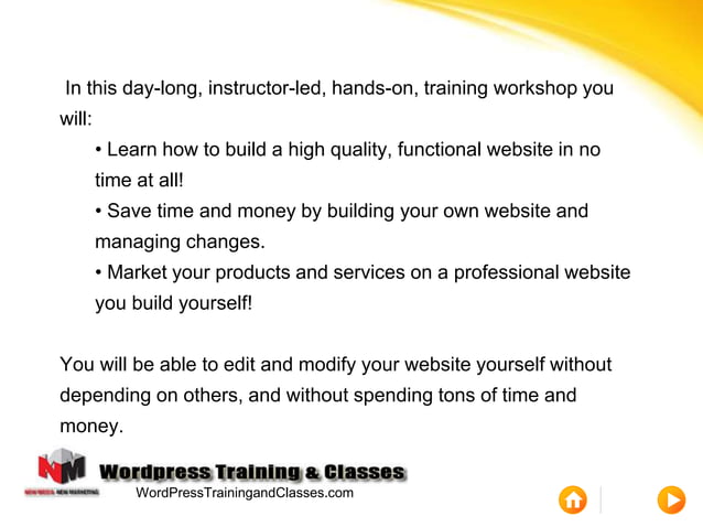 WordPress Course Outline | PPTX | Web Development | Internet