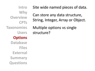 WordPress Data Storage | PDF | Web Development | Internet