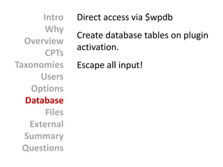 WordPress Data Storage | PDF | Web Development | Internet