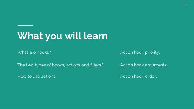WordPress Developer Fundamentals_ Action Hooks.pptx