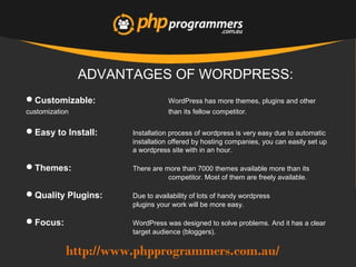 Wordpress developers | PPT