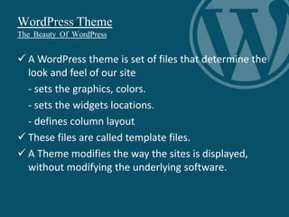 Wordpress For Begineer | PPT