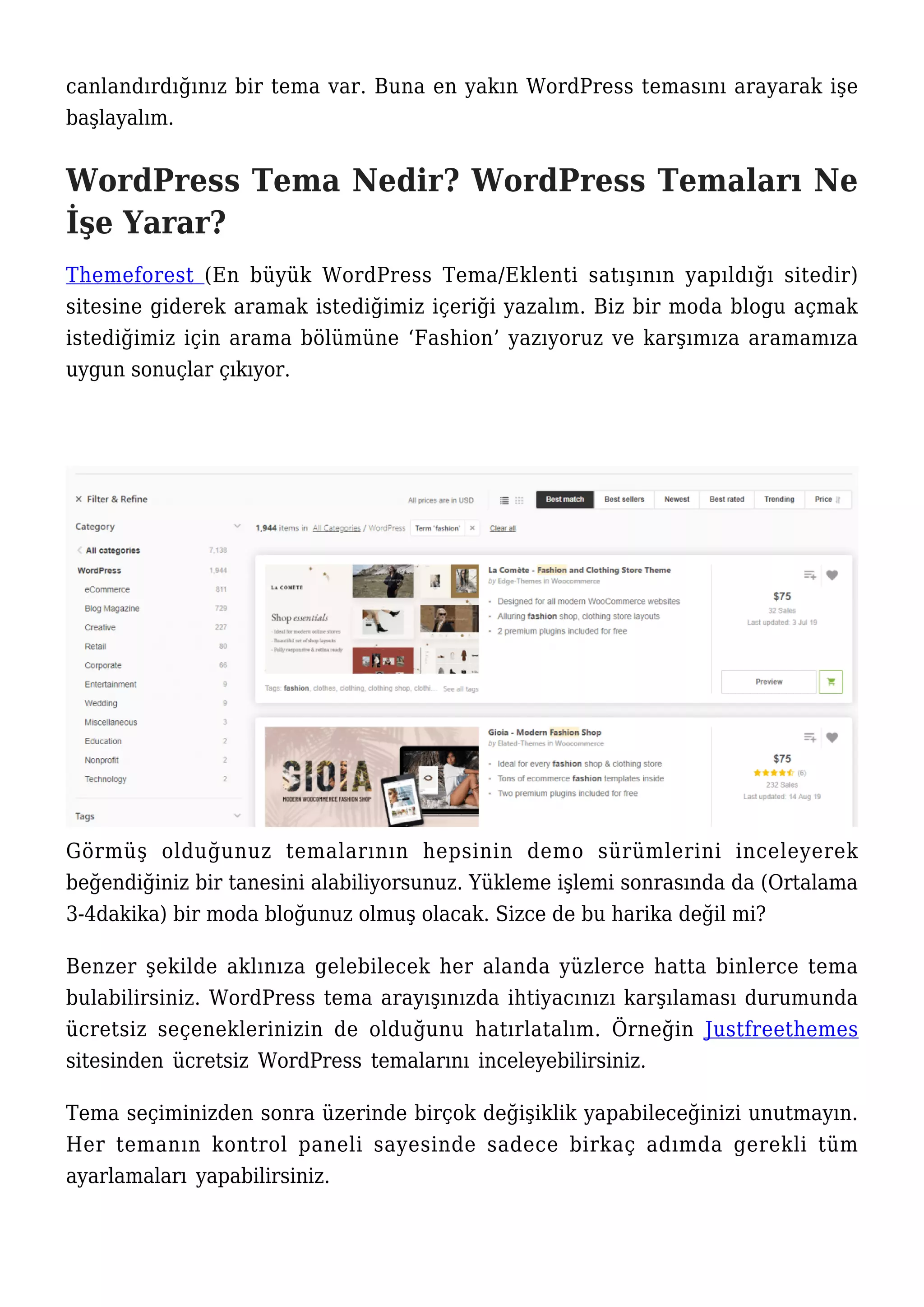 Wordpress nedir | PDF