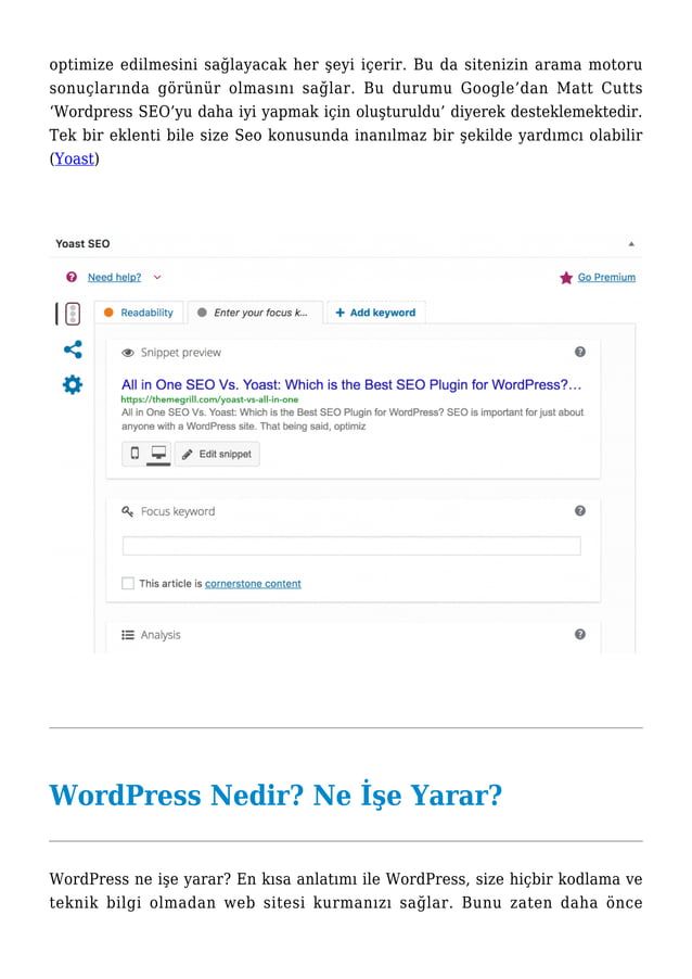 Wordpress nedir | PDF