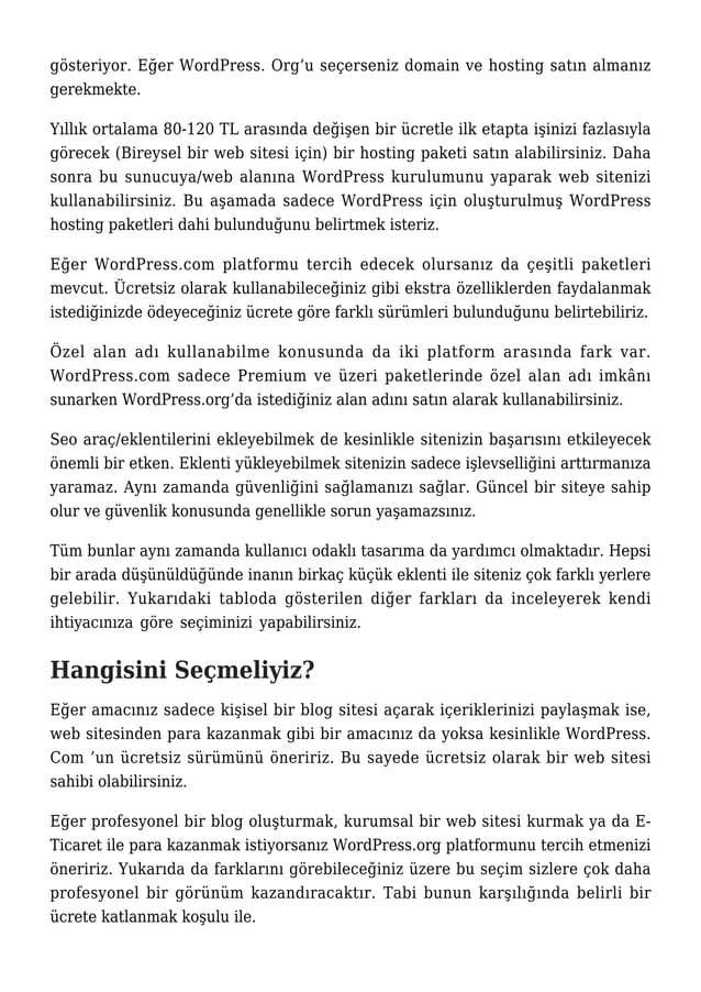 Wordpress nedir | PDF