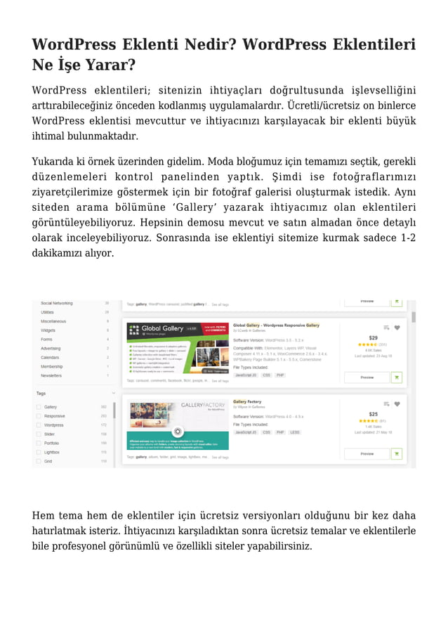Wordpress nedir | PDF