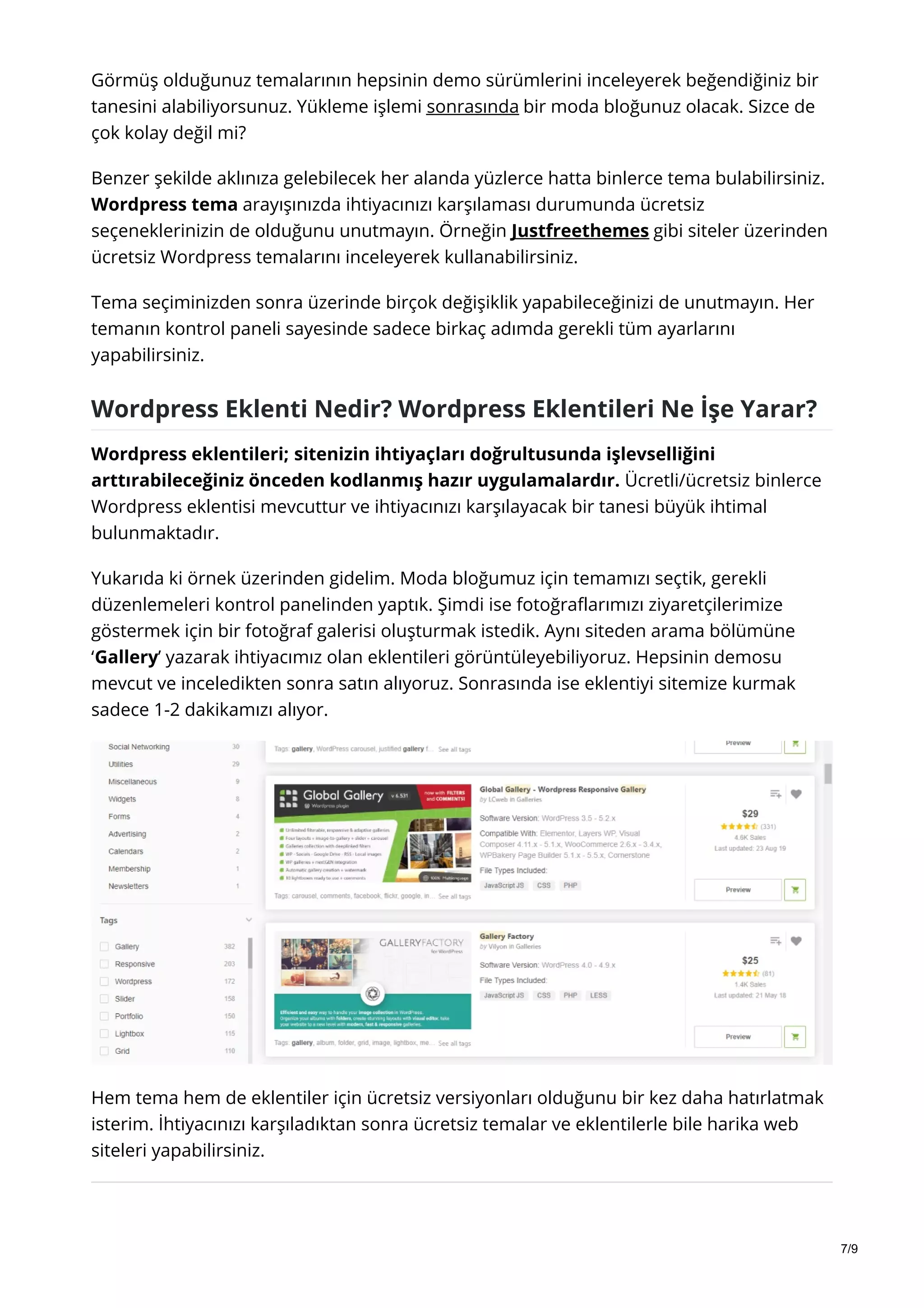 Wordpress Nedir Ne İşe Yarar? | PDF