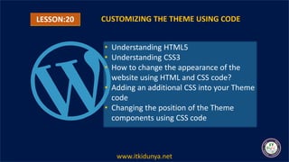 WordPress Course Outline | PDF