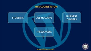 WordPress Course Outline | PDF