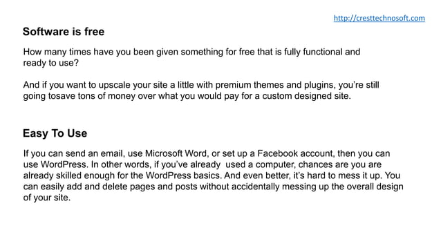 Wordpress ppt | PPTX