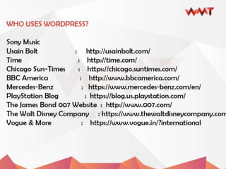 WORDPRESS POWERPOINT PRESENTATION | PPT