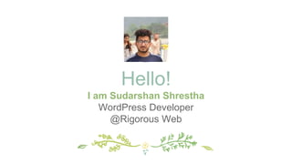 Word press rest api sudarshan shrestha | PPT