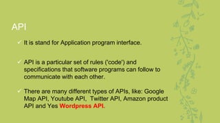 Word press rest api sudarshan shrestha | PPT