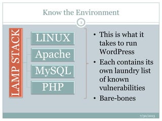 Word press security | PPT